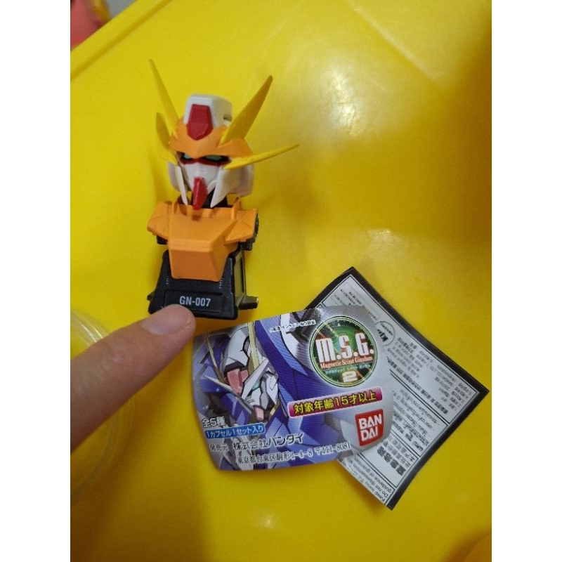 扭蛋 M.S.G MSG GUNDAM 鋼彈 胸像 GN-007 | 蝦皮購物