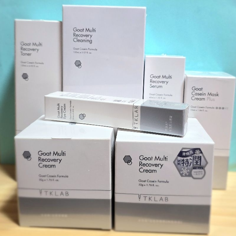 【🌈TKLAB 官網正品代購·現貨】羊珞素 重量版 面膜／全能 潔顏露 化妝水 精華液 奇蹟霜 熨斗眼霜／青春露 TK | 蝦皮購物