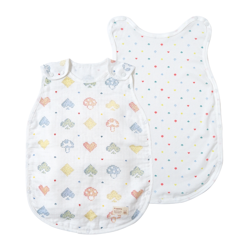 日本 Hoppetta 蘑菇森友會 瞬拆涼感天絲三層紗防踢背心(可拆替換透氣排汗網眼布)(多款選擇)【安琪 | 蝦皮購物