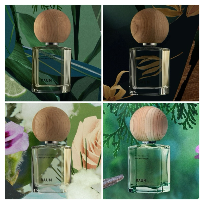 BAUM 香水 日系森林感 HINOKI FOREST WOODLAND WINDS FOREST EMBRACE 試香 | 蝦皮購物