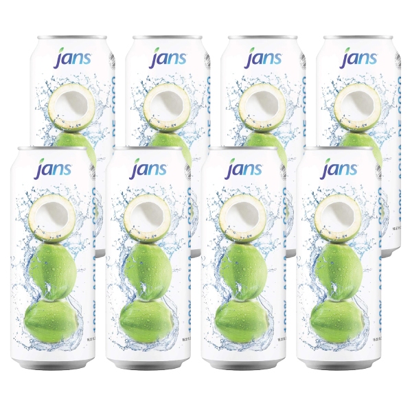 ＠熊熊箱＠8罐_夏天飲品/Jans椰子水490ml | 蝦皮購物