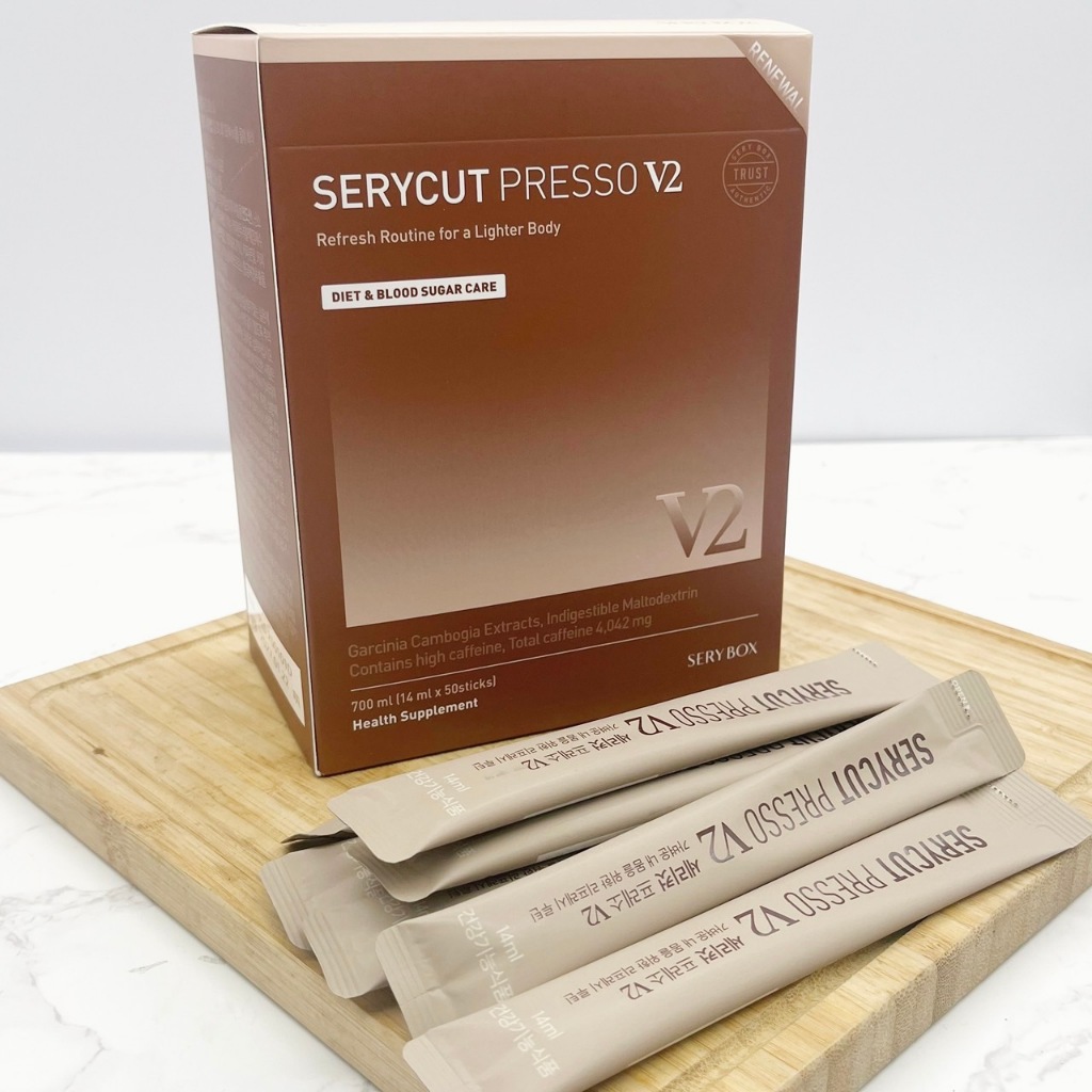 [韓國肯妮] 韓國 SERYBOX SERYCUT PRESSO V2 藤黃果咖啡 700ml (14ml*50) 新款 | 蝦皮購物