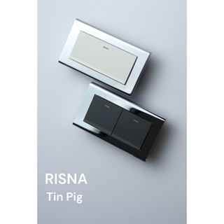 【快速出貨】 開關 插座 Panasonic 國際牌 Risna 鋅合金 鍍鉻框 面板 蓋板 switchpapa | 蝦皮購物