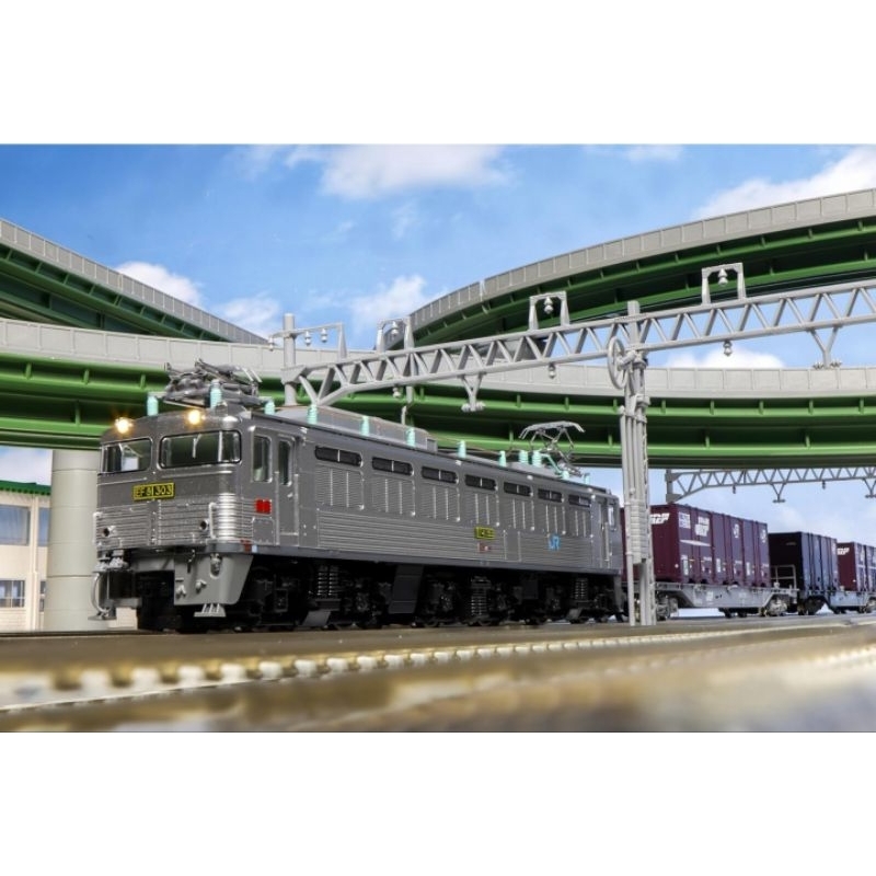 【新品，24年新發售】 kato N規 3067-3 EF81 300 JR貨物更新車 (銀) 電気機関車 | 蝦皮購物
