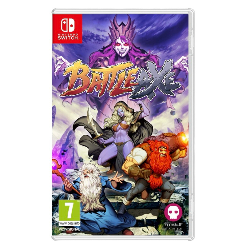 Switch 戰斧 中文版 可單機雙人合作 斬破怪物大軍 拯救陷入黑暗的王國 街機動作 闖關 Battle Axe NS | 蝦皮購物