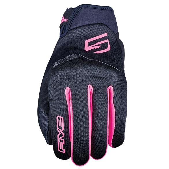 【德國Louis】Five Globe Evo Woman 女用摩托車騎士手套黑粉紅可滑手機街車短版 703153 | 蝦皮購物
