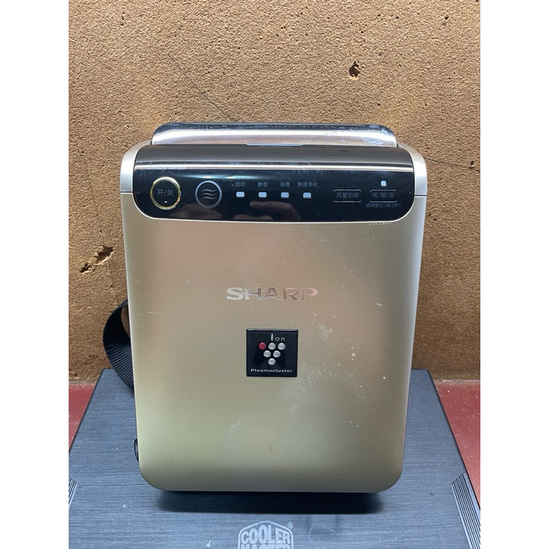 （二手良品） 原廠夏普SHARP金色加強版IG-HCF15-N 車用空氣清淨機，抗菌除異味 | 蝦皮購物