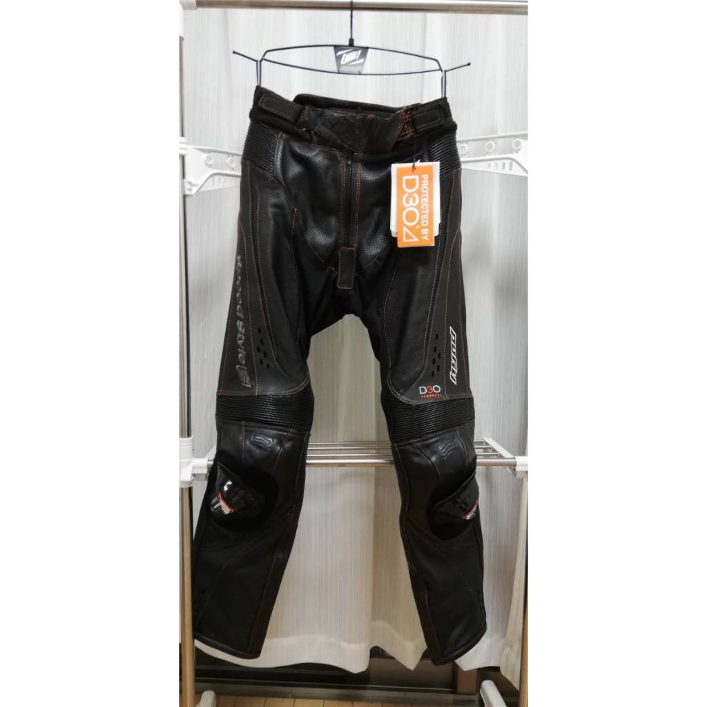 HYOD ST-X D3O MESH LEATHER PANTS L號 全新真皮防摔褲 賽車褲， | 蝦皮購物