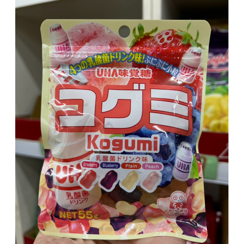 【UHA】味覺糖 酷Q彌軟糖_乳酸飲料味(55g) 市價49元 特價2X元(僅此一批)~ | 蝦皮購物