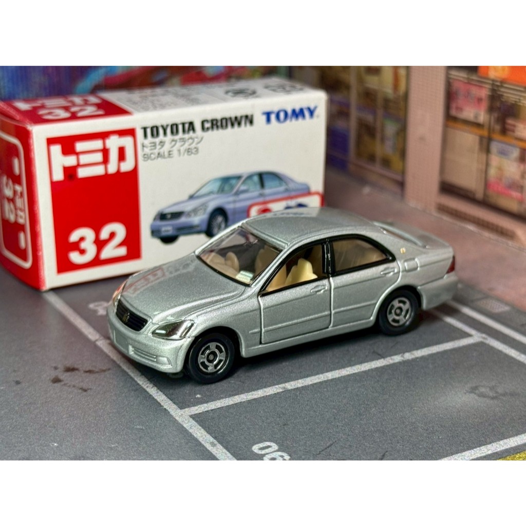 TOMICA-B14-已拆封-舊藍標新車貼 No.32-TOYOTA CROWN | 蝦皮購物