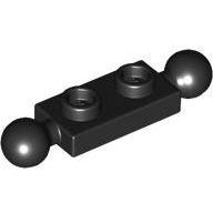 【小荳樂高】LEGO 黑色 1x2 窄側 雙側帶球型關節 Towball Socket 3170 6416838 | 蝦皮購物