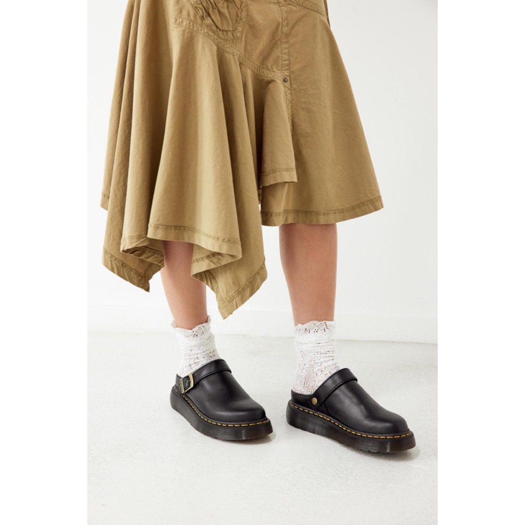 預購｜Dr.Martens LAKETEN BRONX MULES 小厚底 懶人鞋 棕色 拖鞋 穆勒鞋 馬丁拖鞋 馬汀 | 蝦皮購物