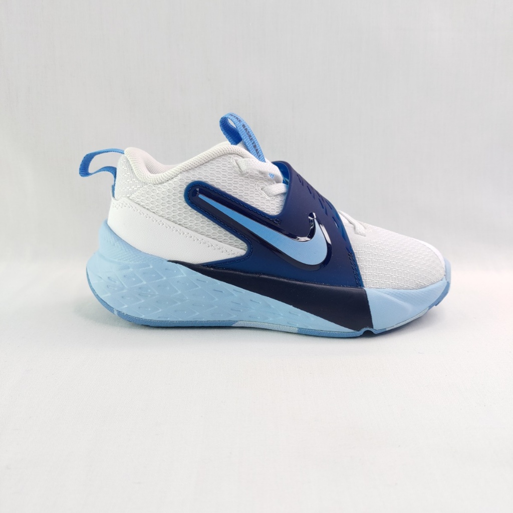 NIKE HF6280100 中童 籃球鞋 Team Hustle D 12 PS 白/藍【iSport愛運動】 | 蝦皮購物