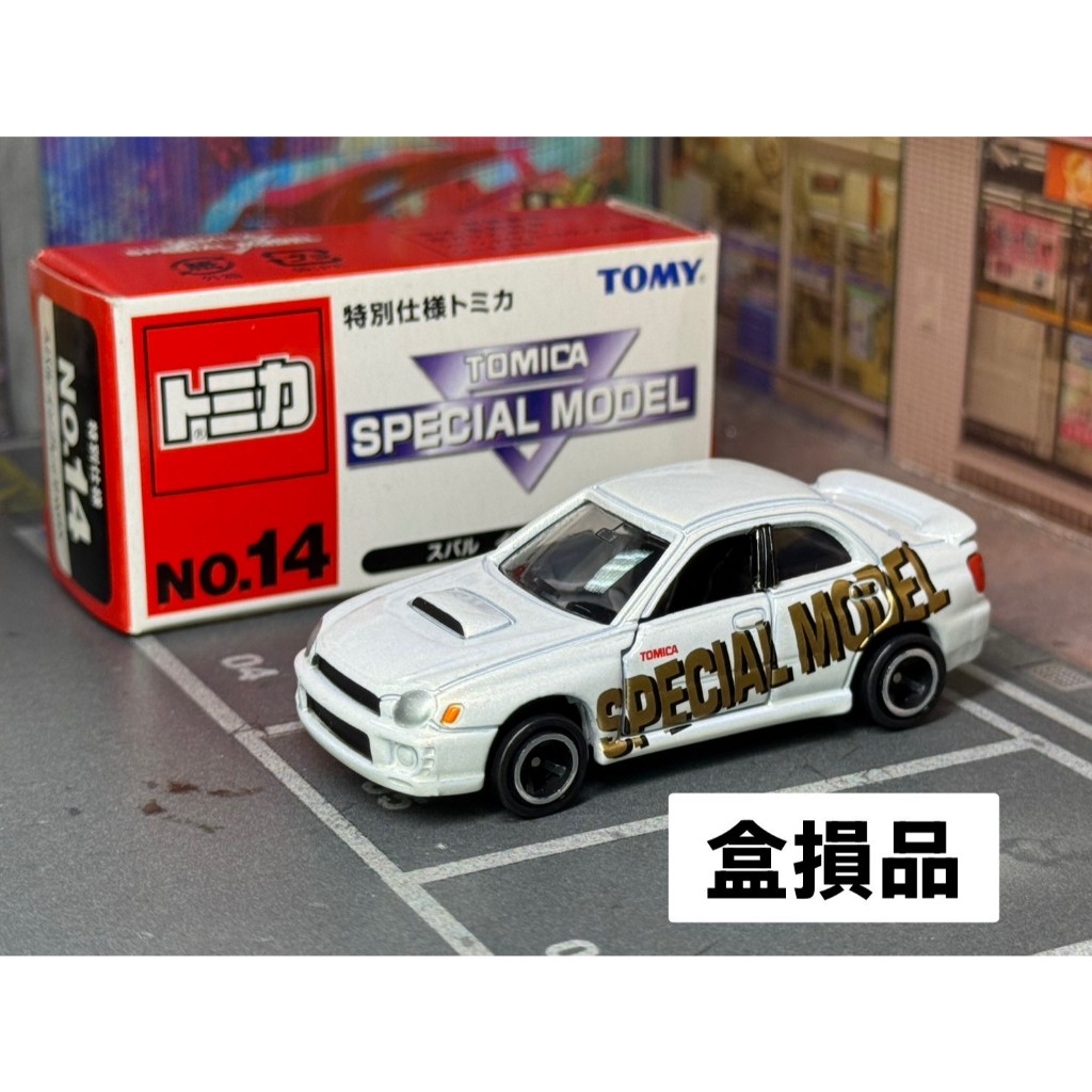 TOMICA-B31-盒損已拆封-三角標會場No.14- SUBARU Impreza WRX | 蝦皮購物