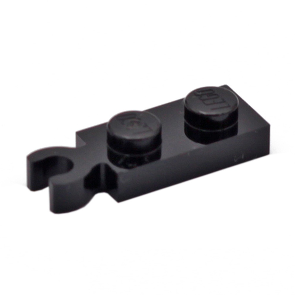 COOLPON｜這是樂高®LEGO®的正版零件 黑色 78256 變形板 1x2 薄板 側邊帶垂直夾 6350725 | 蝦皮購物