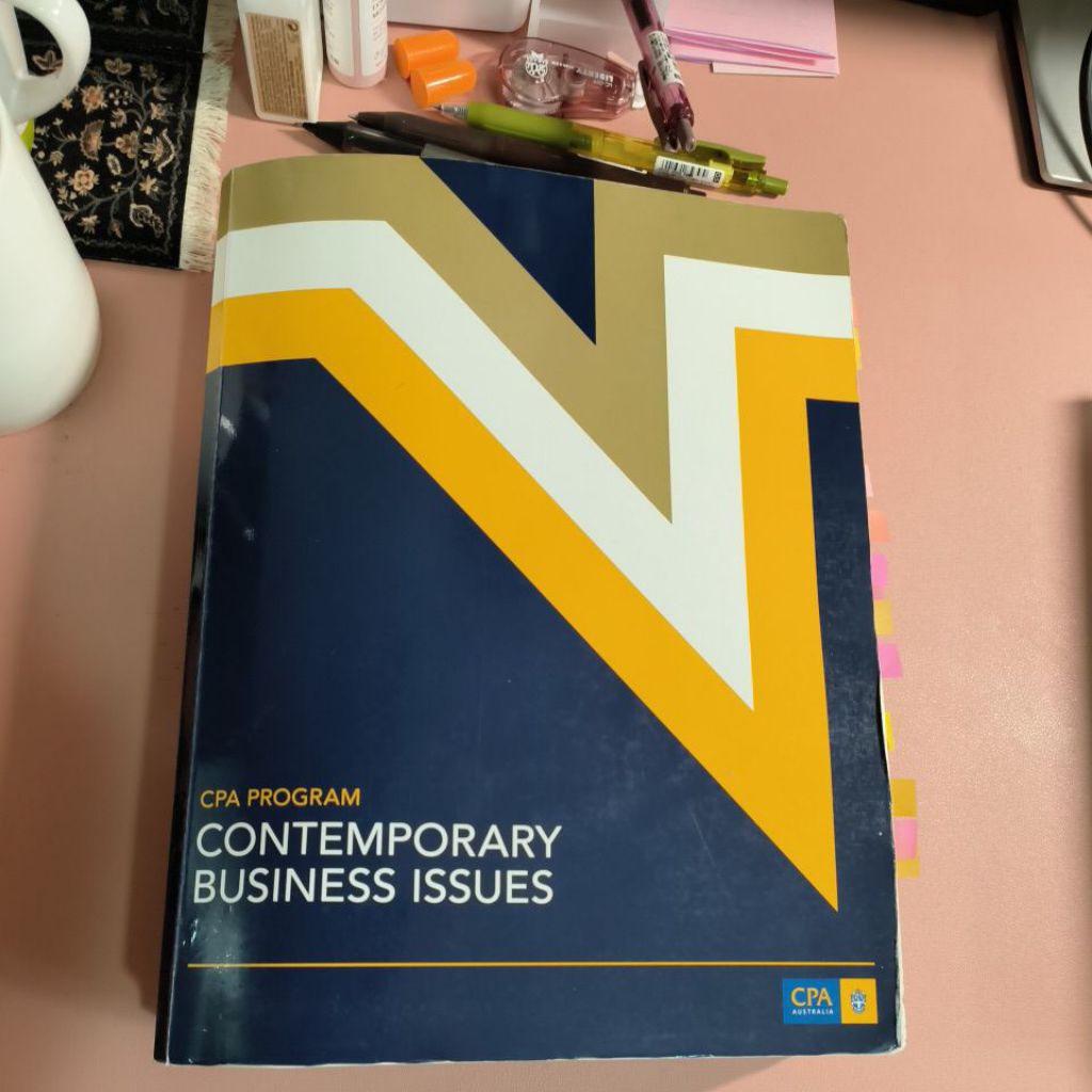 澳洲會計師 CONTEMPORARY BUSINESS ISSUES 第五版 全新未拆封 | 蝦皮購物