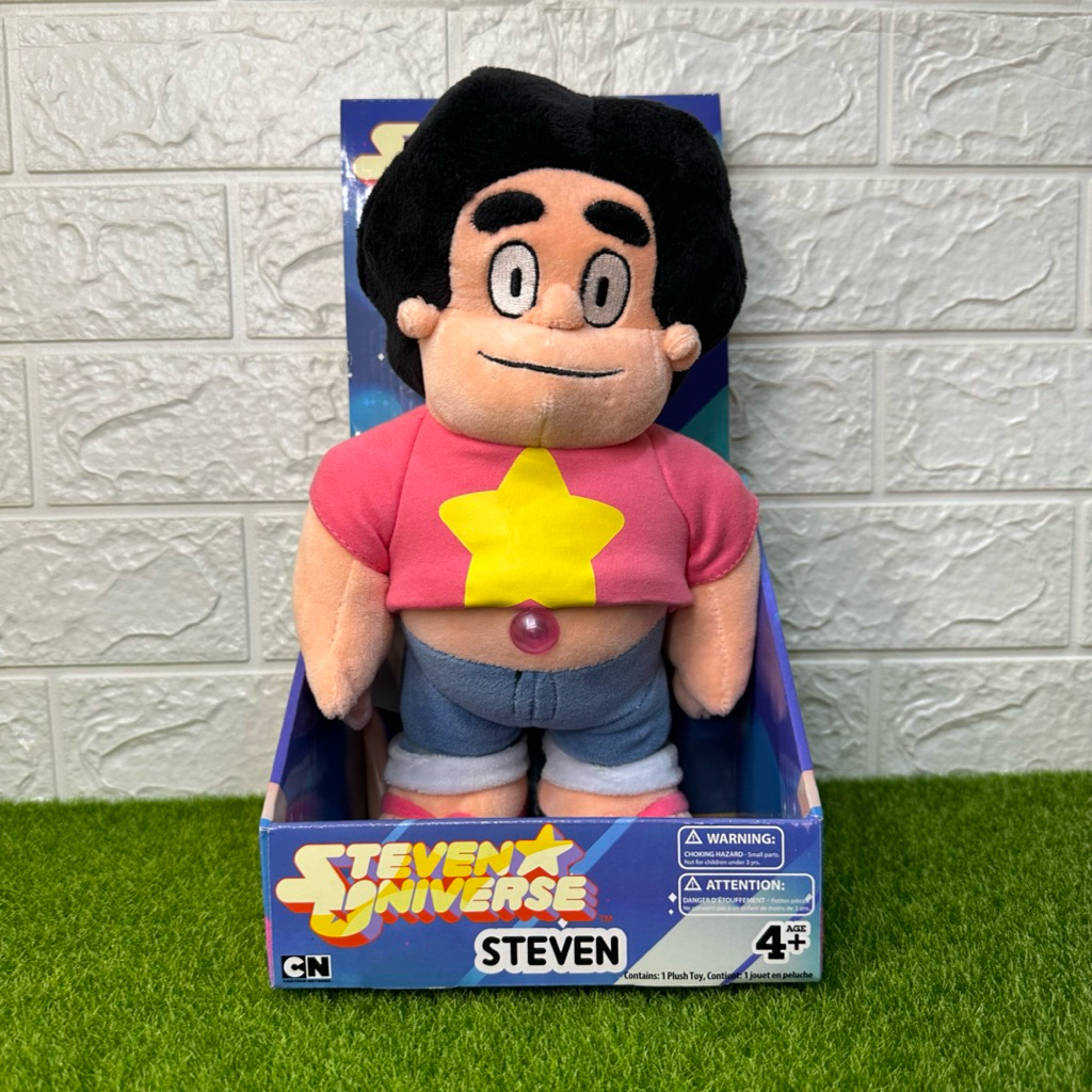 【CJTOYZ】卡通頻道 神臍小捲毛 12吋玩偶 Steven Universe 神奇小卷毛 史蒂芬宇宙 娃娃 布偶 | 蝦皮購物
