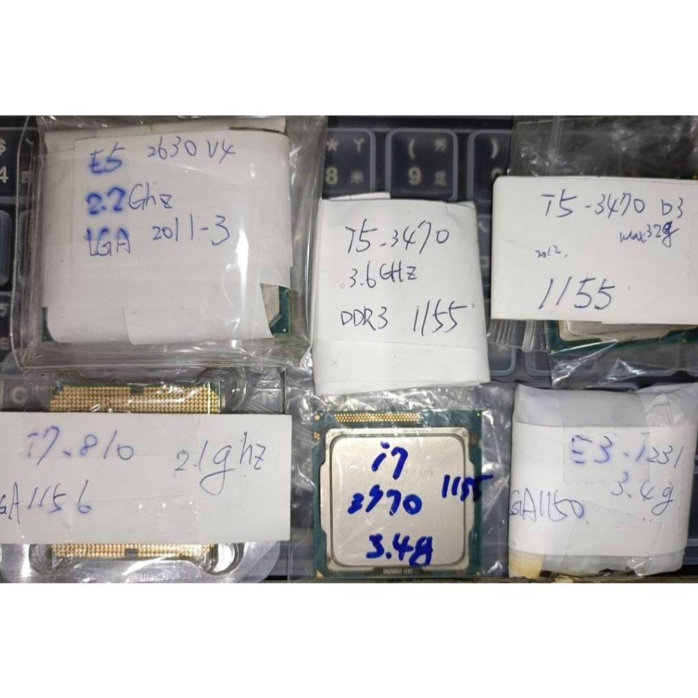 ☆天辰3C☆ 板橋 二手 CPU 中央處理器 1155 1150 1156 2011-3 i5 i7 | 蝦皮購物