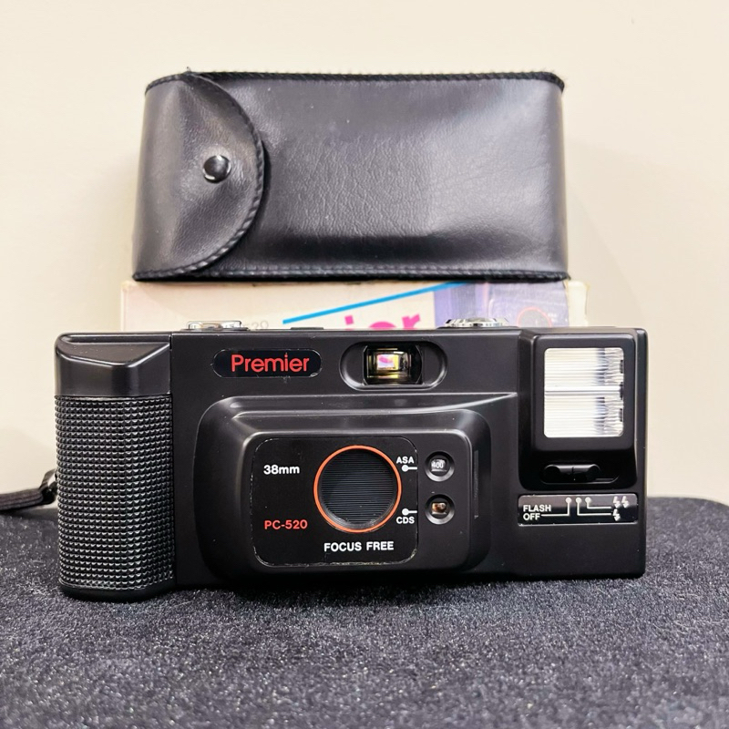 [135底片相機][全新盒損]Premier PC-520 雙閃燈 底片相機 ISO可調 閃光可調段數 | 蝦皮購物