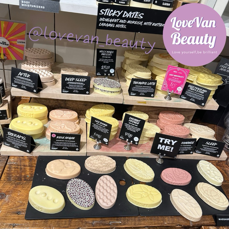 部分現貨在台🇨🇦LUSH 甜睡時光鎂鹽按摩芭 Deep Sleep 鎂鹽餅 MASSAGE BAR 甜睡按摩芭 鐵盒 | 蝦皮購物