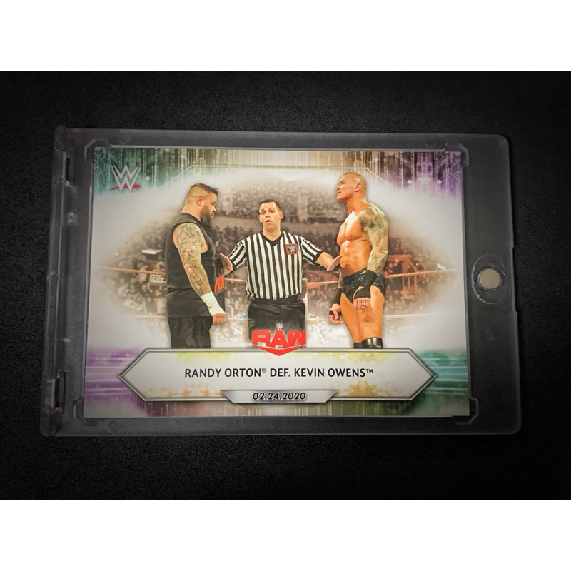 Randy Orton 2021 Topps WWE Def. Kevin Owens Raw | 蝦皮購物