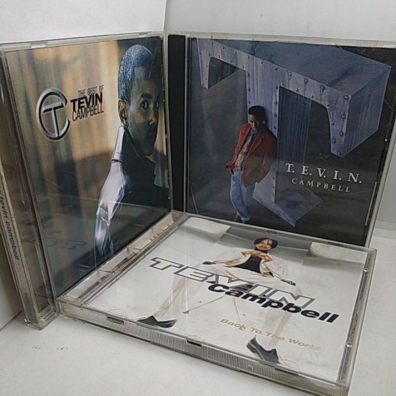 原版西洋 泰文坎貝爾 首張同名、the best of tevin campbell、back to the world | 蝦皮購物