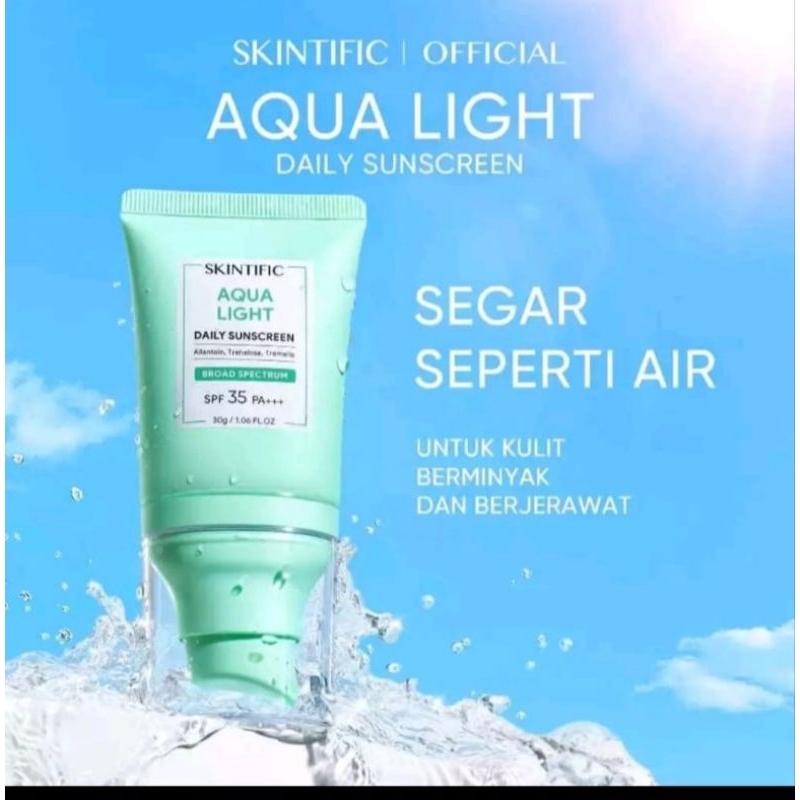 Skintific Sunscreen spf 35&50 PA+untuk kulit berminyak,kusam | 蝦皮購物