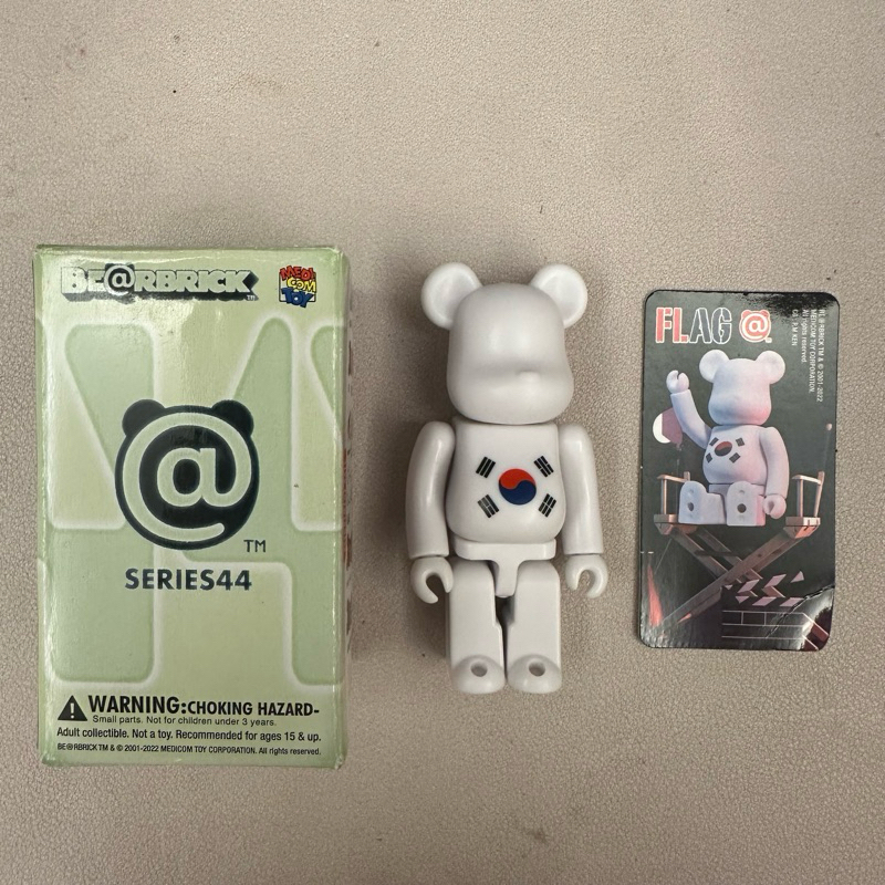 Be@rbrick Series 44 FLAG 國旗 南韓 BEARBRICK 44代 庫柏力克熊 | 蝦皮購物