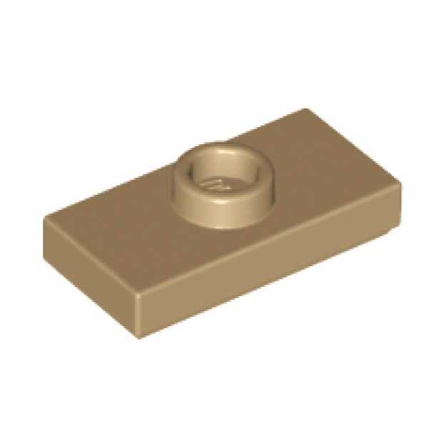 COOLPON｜這是樂高®LEGO®的正版零件 變形板 1x2 凹槽螺柱 15573 78823 6092591 深砂 | 蝦皮購物