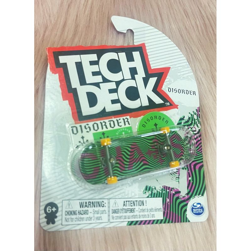 TECH DECK FINGERBOARD 手指滑板 DISORDER Hopps Toy machine現貨 | 蝦皮購物