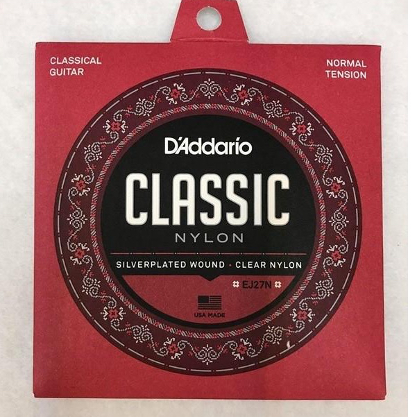 【心田樂器】Daddario EJ27N (28~43) 一般張力 古典吉他弦 | 蝦皮購物