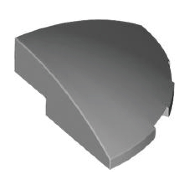 COOLPON｜這是樂高®LEGO®的正版零件 Slope Curved 3x3 曲面 76797 6407412 淺灰 | 蝦皮購物