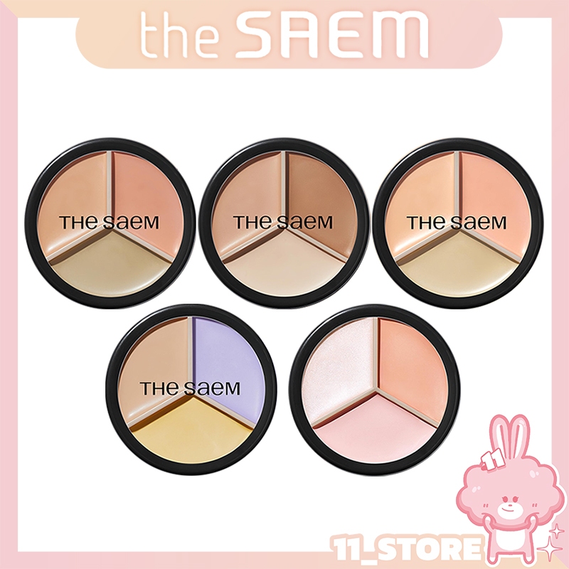 【11_ST】THE SEAM Cover Perfection Triple Pot Concealer三色遮瑕膏 | 蝦皮購物