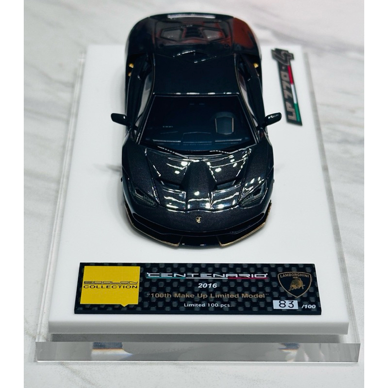 Makeup-黃標第100台限定全碳百年牛LP770 1/43 | 蝦皮購物