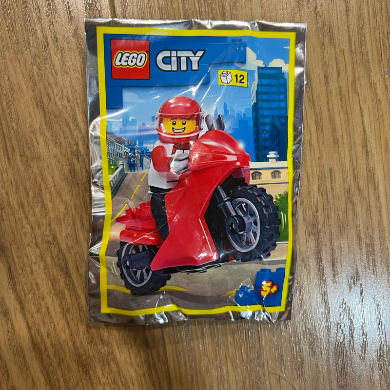 全新未拆 現貨 正版 LEGO 952203 機車賽車手 拼砌包 CITY系列 | 蝦皮購物