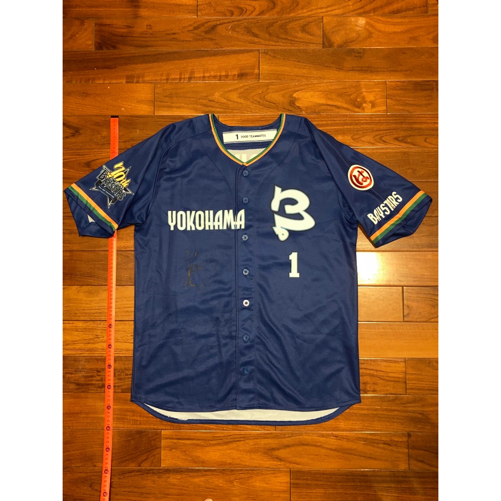 大量簽名! 橫濱DeNA 70週年團慶 特別版 桑原將志 應援球衣 (日本職棒 罩衫 日職 NPB 棒球 灣星 2019 | 蝦皮購物