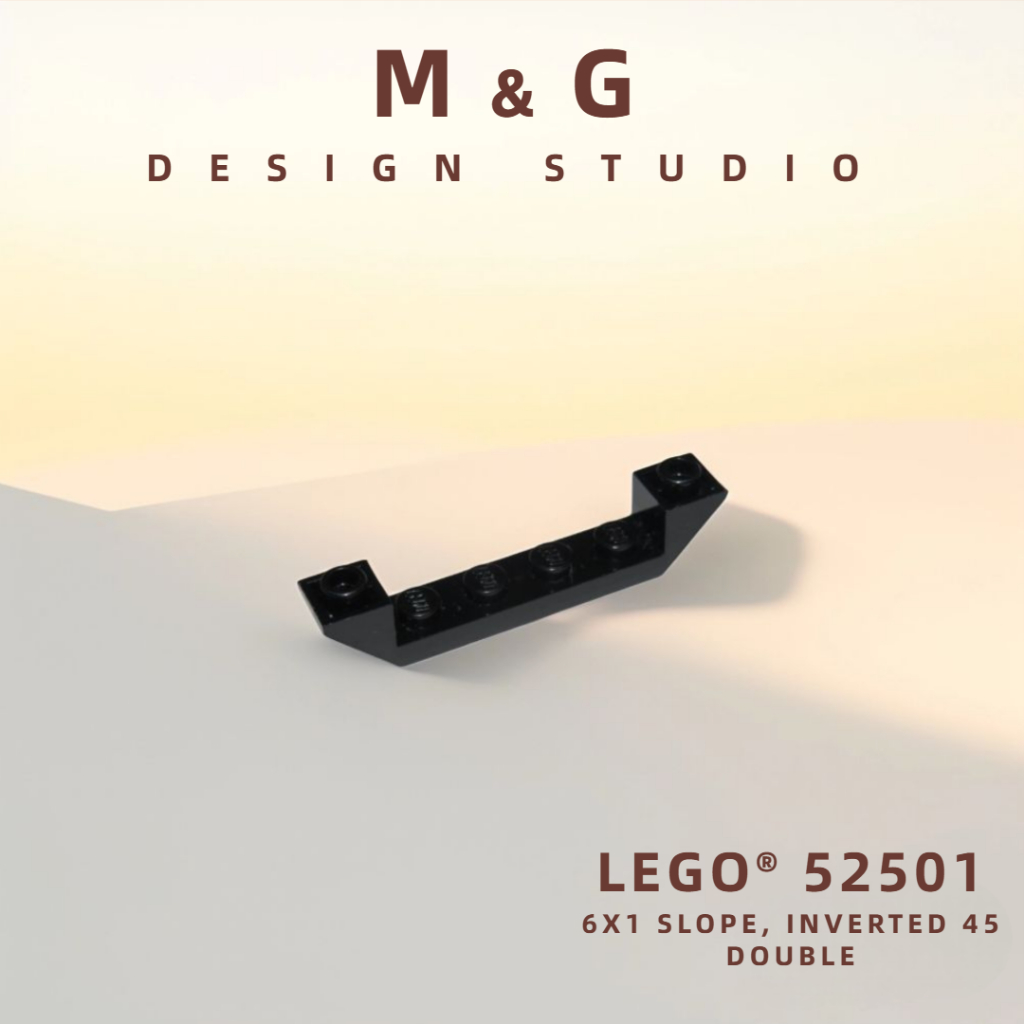 LEGO® 樂高 二手整新 52501 6x1 Slope Inverted | 蝦皮購物
