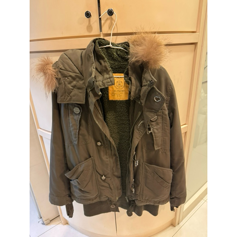 日牌SLY N3B 綠色連帽外套 尺寸1 | 蝦皮購物