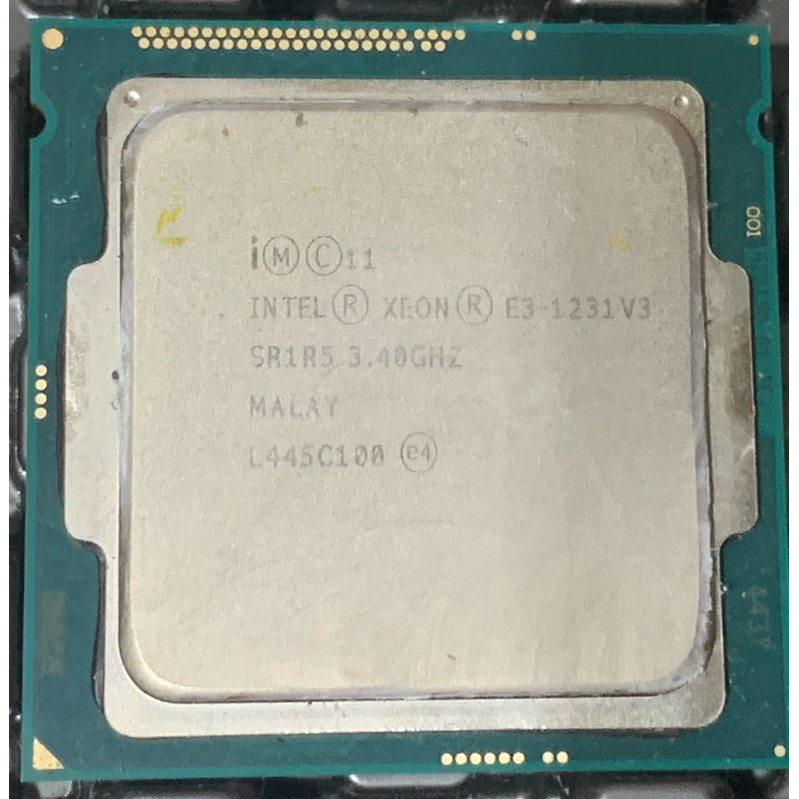 Intel Xeon E3-1231V3 3.4G / 8M 4C8T 模擬八核 1150 處理器 | 蝦皮購物