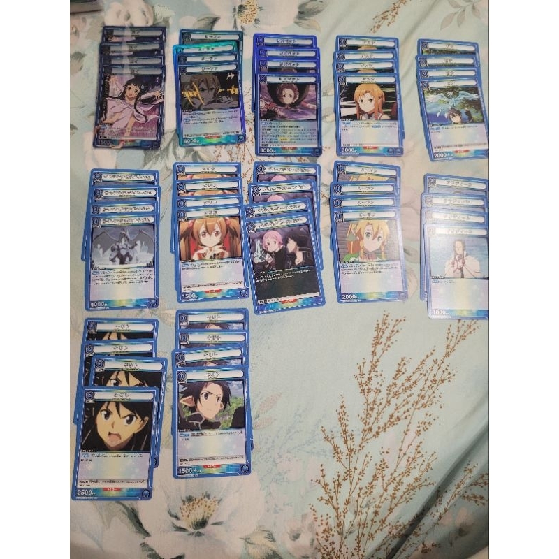 UA Union Arena 刀劍神域二彈藍大全SAO-2-022 SAO-2-014 SAO-2-024 | 蝦皮購物