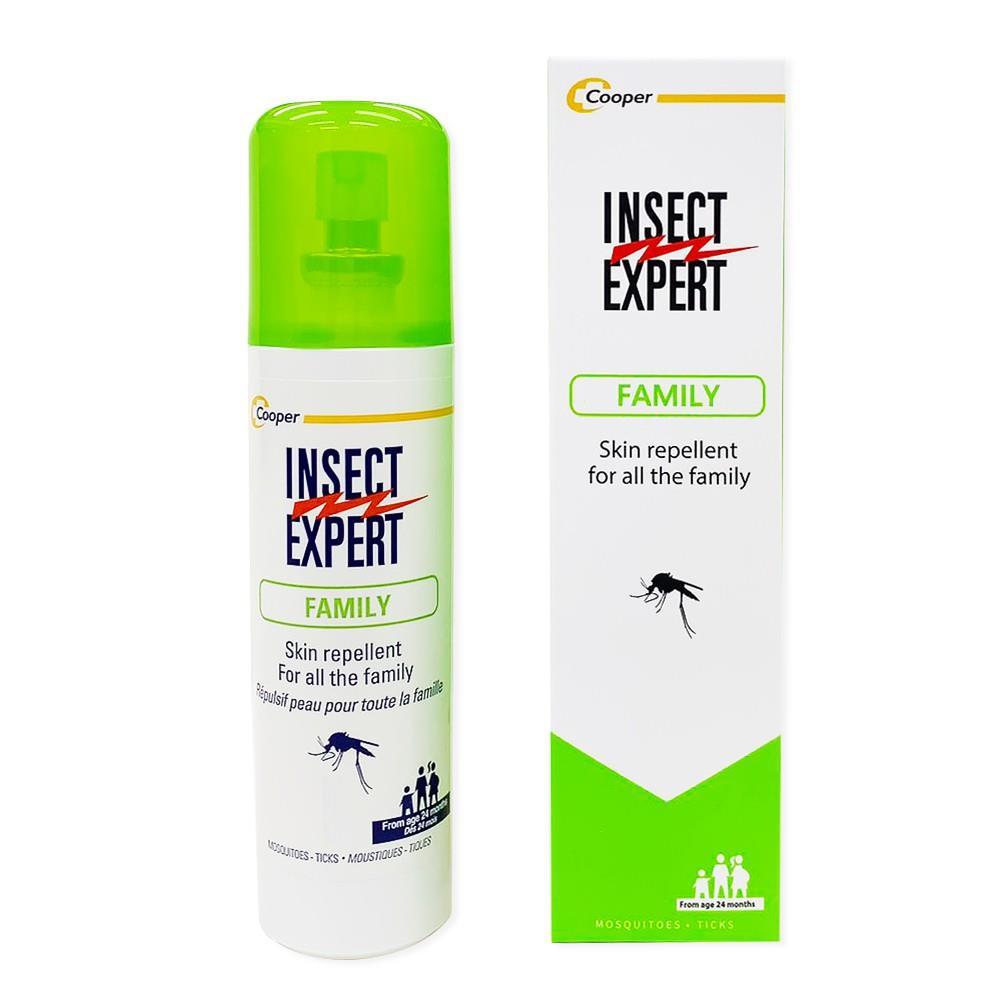 【法國Cooper】Insect Expert Family禦叮長效防蚊液100ml | 蝦皮購物