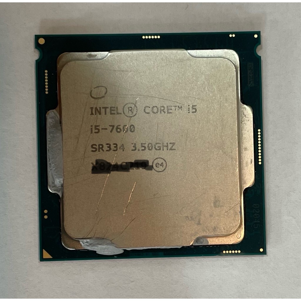 【Intel i5-7600 6M 快取記憶體/最高 3.50 GHz 4核心】中古 零件 | 蝦皮購物