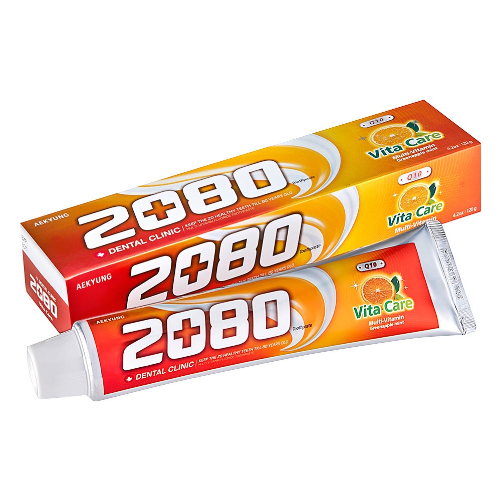 (現貨)【韓國2080】Q10維他命牙膏(120g)青蘋薄荷 | 蝦皮購物