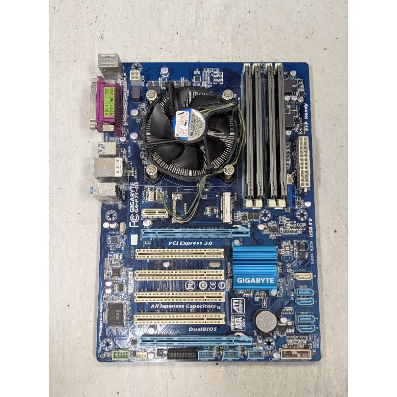 技嘉 GA-P75-D3 E3-1230v2 16G ram 半套賣 | 蝦皮購物