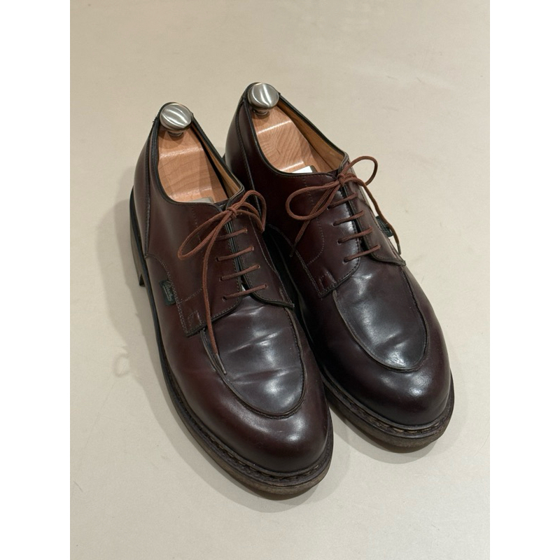 PARABOOT CHAMBORD - Cordovan bordeaux馬臀皮 US 9.5 | 蝦皮購物