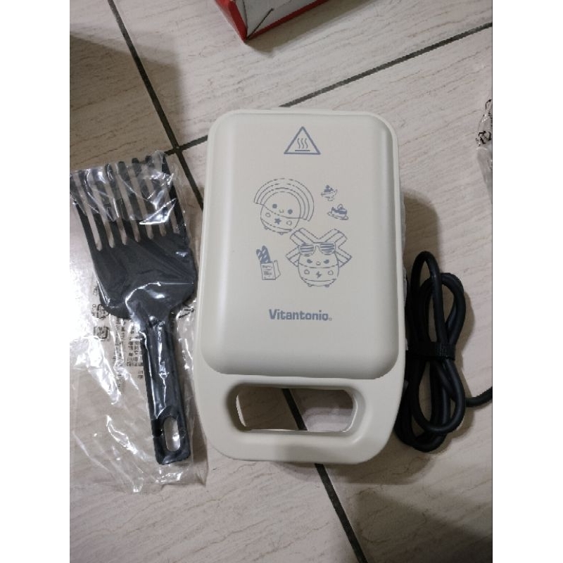 vitantonio 厚燒熱壓三明治機 全新 小小V 三明治機 熱壓三明治 橫紋烤盤 | 蝦皮購物