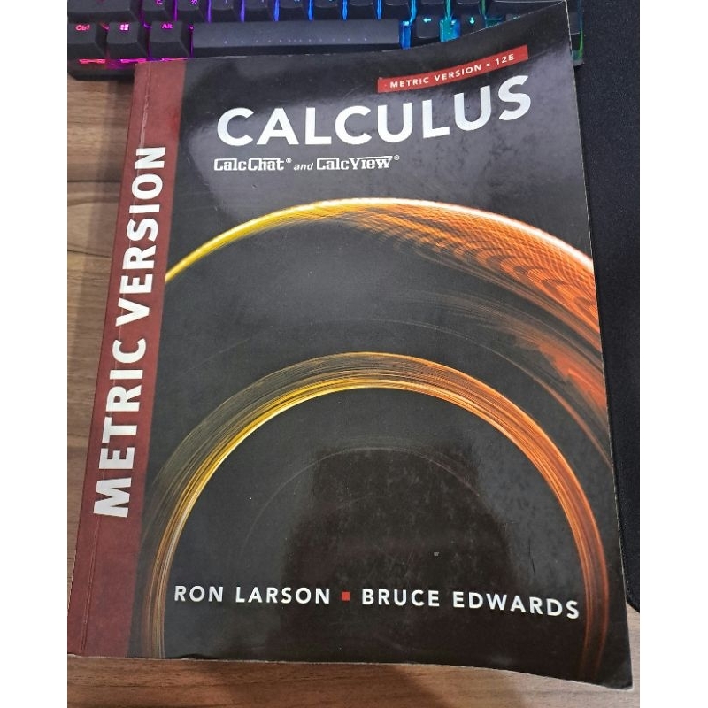 CALCULUS Metric version 12E(Ron Larson&Bruce Edwards) 一本 | 蝦皮購物