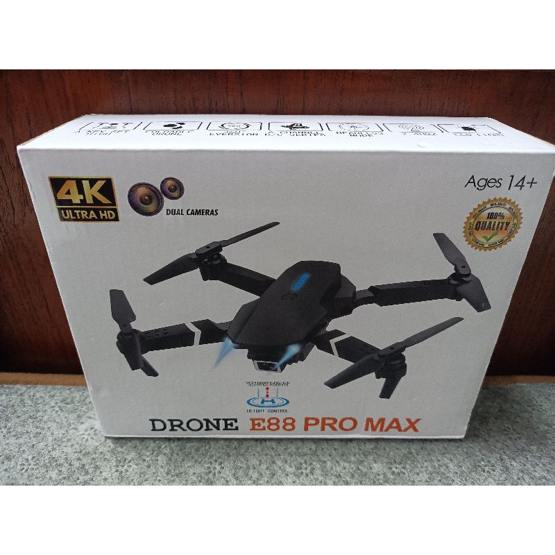 4K/E88四軸飛行器/內置單顆鏡頭 | 蝦皮購物