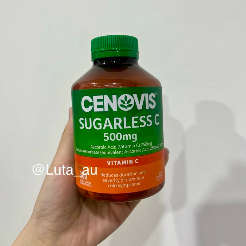 Cenovis Sugarless C300T 聖諾維無糖維他命C 300片 | 蝦皮購物