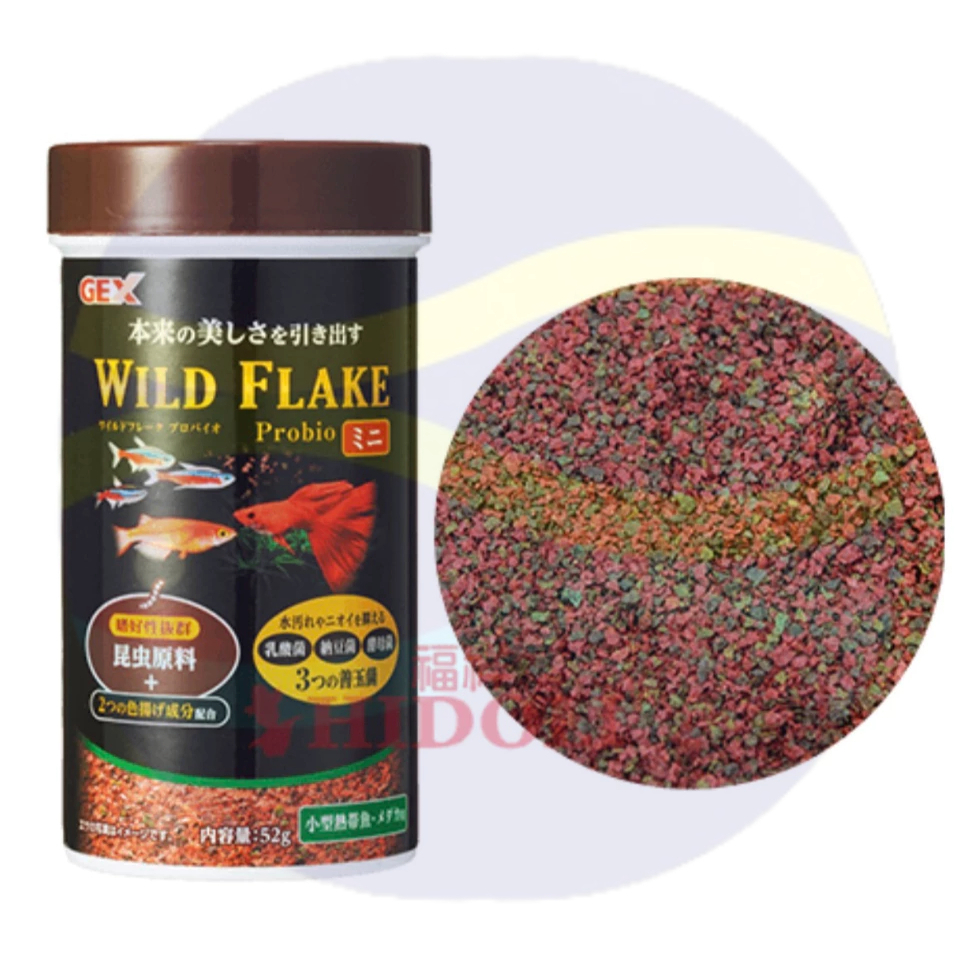 微笑的魚水族☆GEX-五味【小型魚增豔成長主食52g.成長薄片52g】 | 蝦皮購物